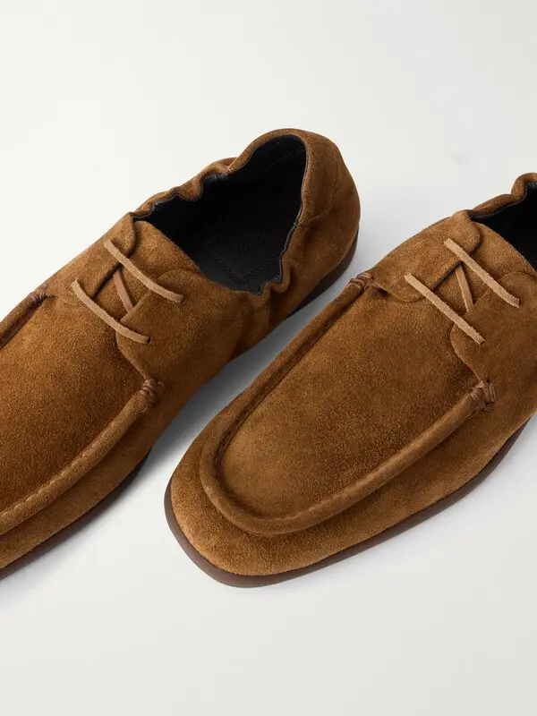 Brioni Suede Derby Shoes