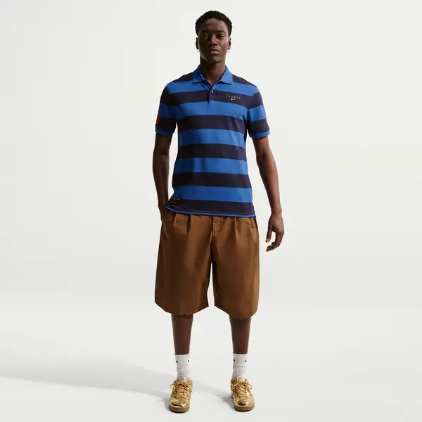 Nike Fff The Polo Dri-fit Soccer Polo - Blue