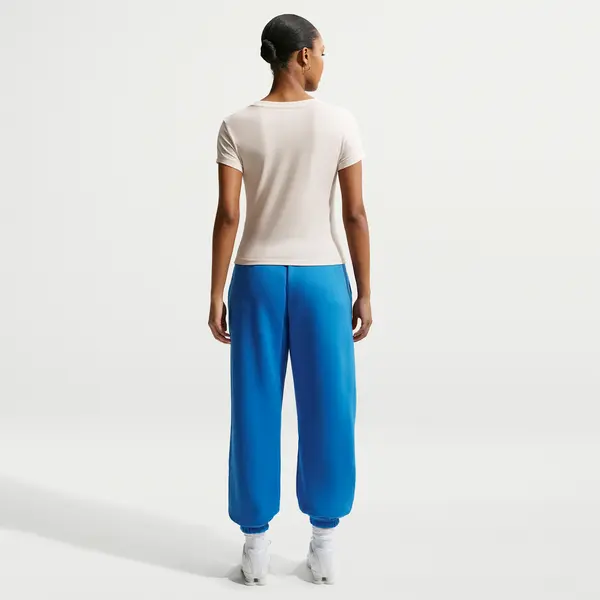 Nike Phoenix Fleece High-waisted Oversized Sweatpants - Blue