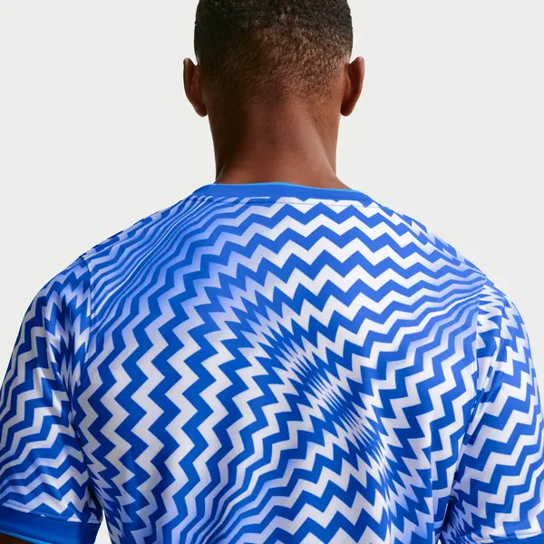 Nike Slovenia Dri-fit Soccer Short Sleeve Top - Blue
