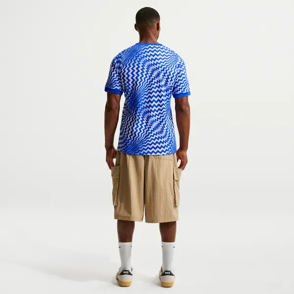 Nike Slovenia Dri-fit Soccer Short Sleeve Top - Blue
