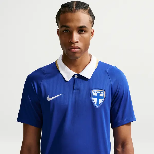 Nike Finland 2026 Stadium Away Dri-fit Soccer Replica Jersey - Blue