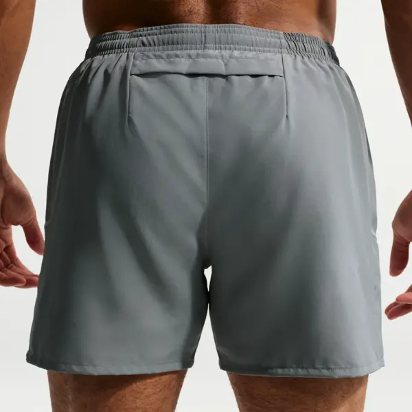 Nike Miler Dri-fit 5" Brief-lined Running Shorts - Grey
