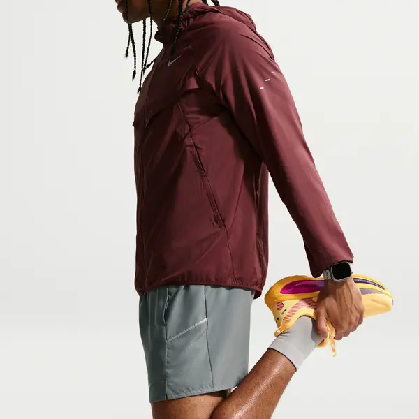 Nike Miler Dri-fit 5" Brief-lined Running Shorts - Grey