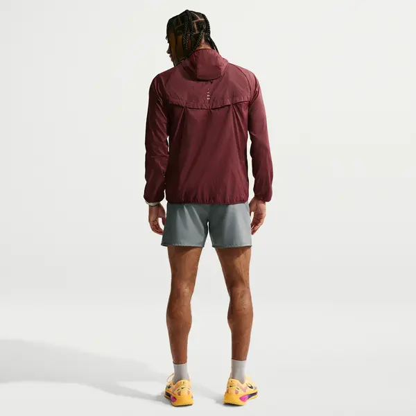 Nike Miler Dri-fit 5" Brief-lined Running Shorts - Grey