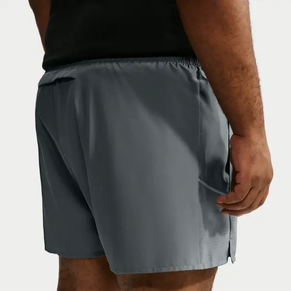 Nike Miler Dri-fit 5" Brief-lined Running Shorts - Grey