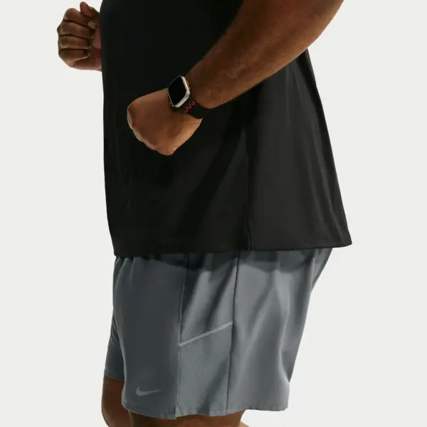 Nike Miler Dri-fit 5" Brief-lined Running Shorts - Grey