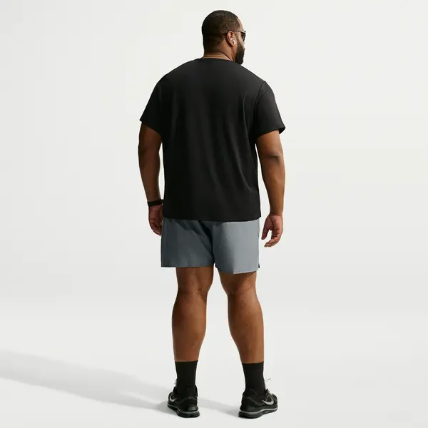 Nike Miler Dri-fit 5" Brief-lined Running Shorts - Grey