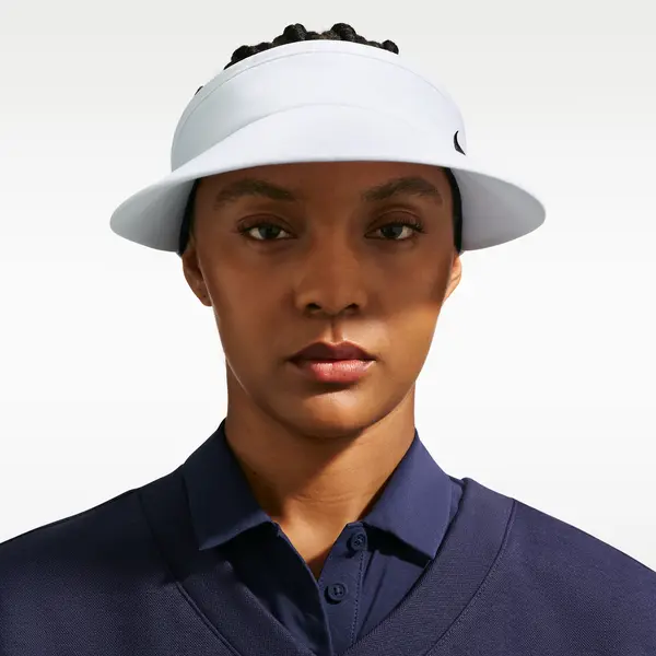 Nike Ace Dri-fit Golf Visor - White