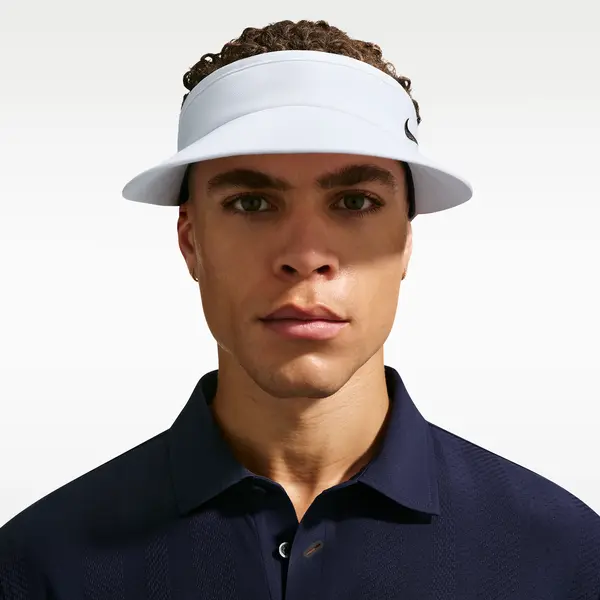 Nike Ace Dri-fit Golf Visor - White