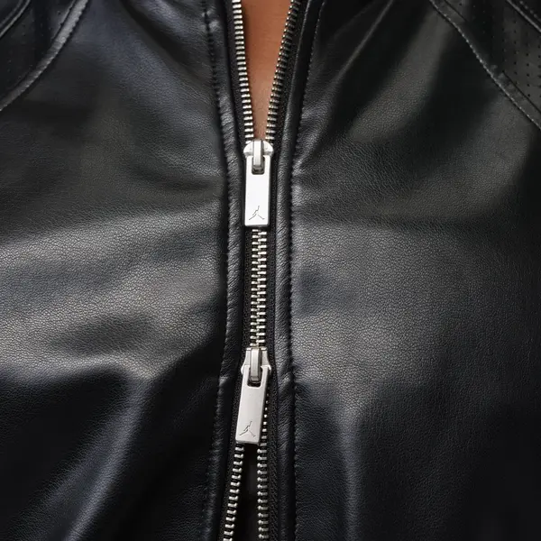 JORDAN Flight Faux Leather Jacket