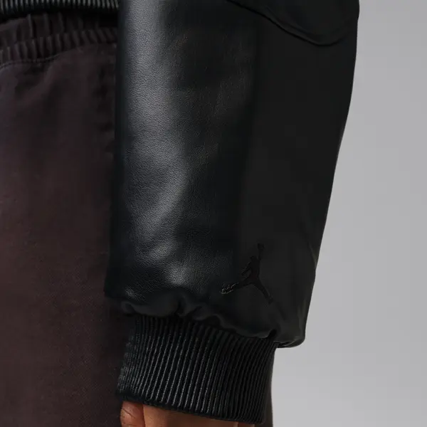 JORDAN Flight Faux Leather Jacket