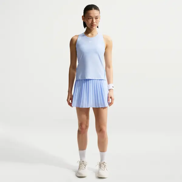 Nike Victory Dri-fit High-waisted Tennis Skirt - Blue