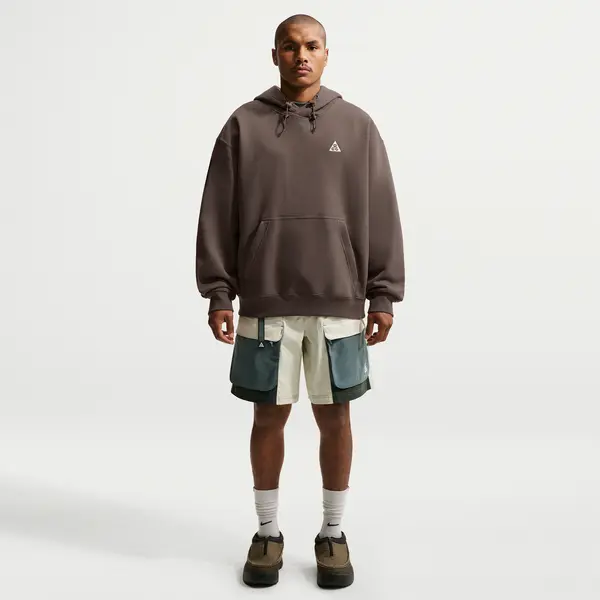 Nike Tuff Fleece Pullover Hoodie - Brown