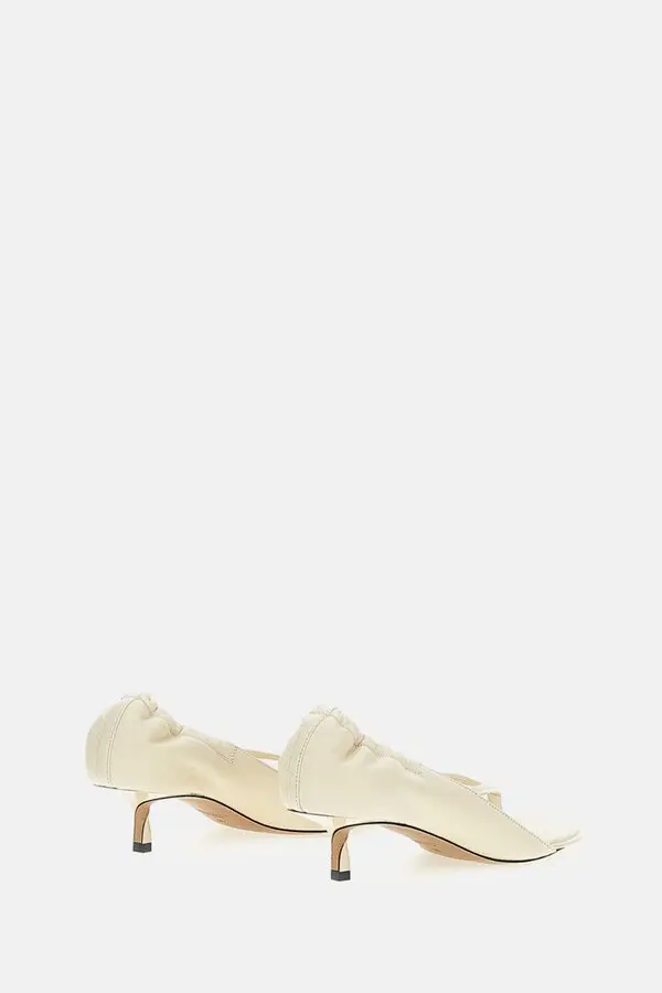 Jacquemus Nu-pieds B Flip-flop Sandals - White