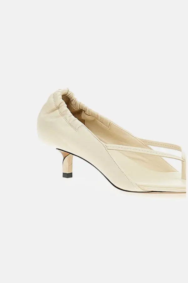 Jacquemus Nu-pieds B Flip-flop Sandals - White