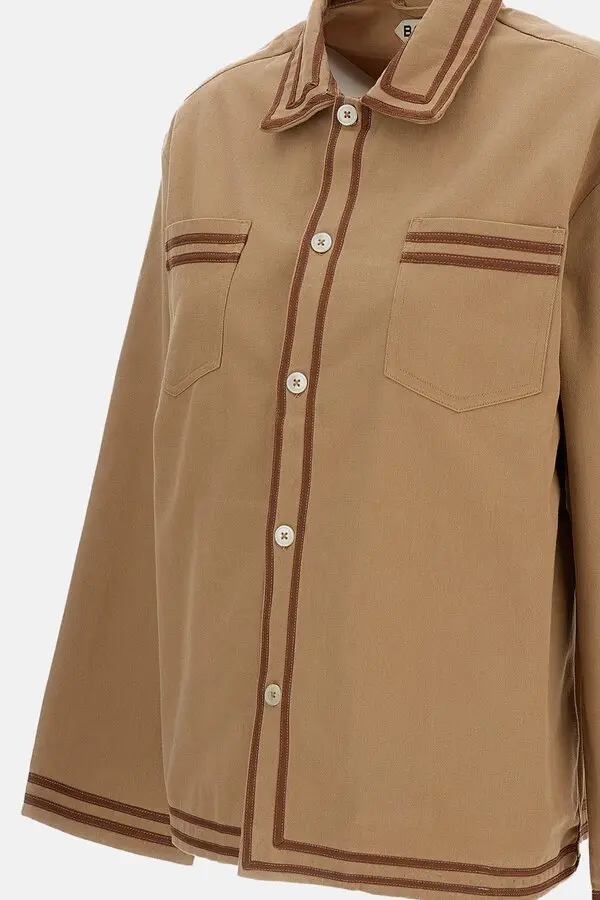 BODE NEW YORK Canteen Jacket - Marrone