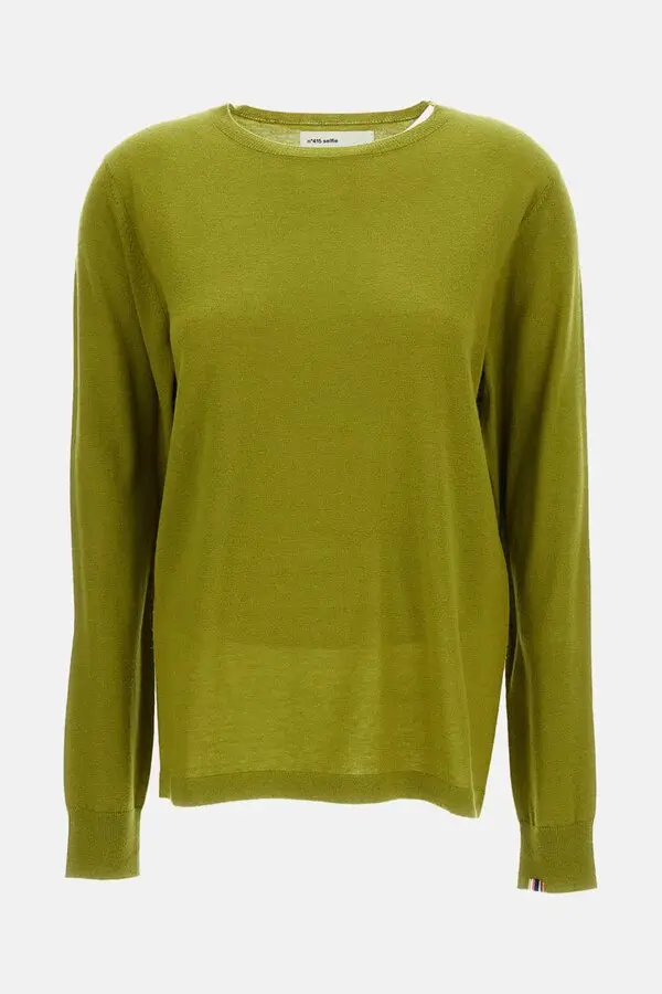 EXTREME CASHMERE X Sweater No. 415 Selfie - Green