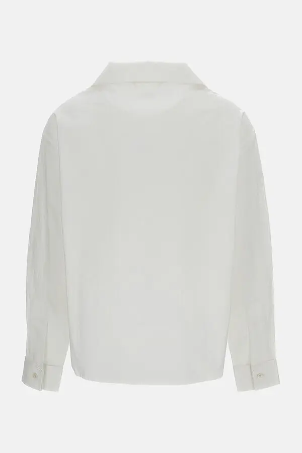 BODE NEW YORK Long Sleeve Cotton Shirt
