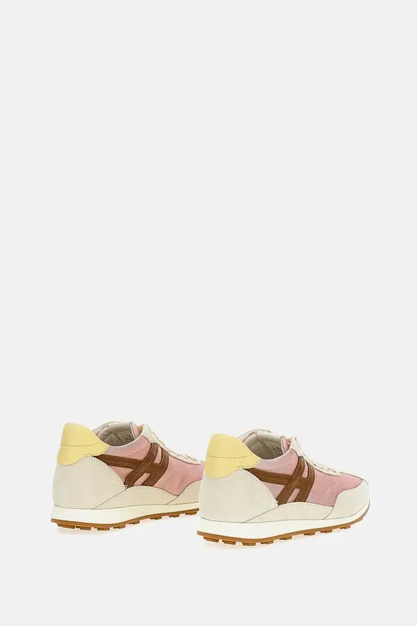Hogan Athletic H699 Lace-up Sneakers - Rose