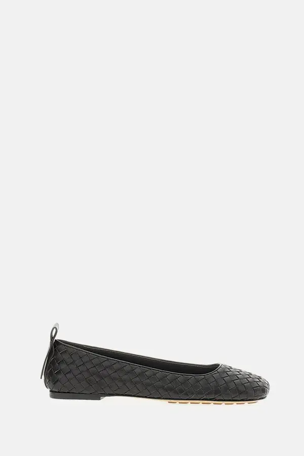 Bottega Veneta Charlotte Ballerina - Brown