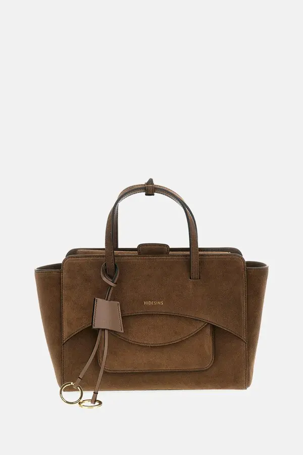 HIDESINS Flap Crossbody Bag - Brown