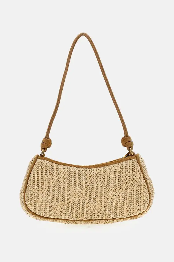 Marc Jacobs Raffia Shoulder Bag - Beige