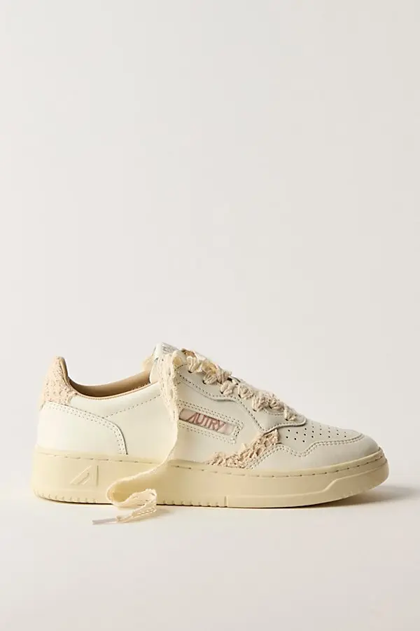 AUTRY Medalist Lace Sneakers - Marshmallow/ecru