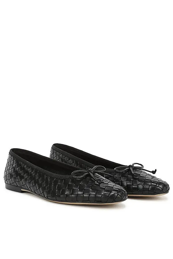 Sam Edelman Ruthie Woven Ballet Flats - Black