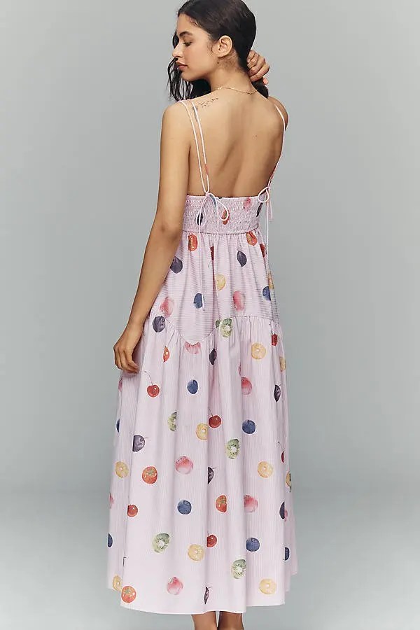 EN SAISON Fruit Medley Midi Dress