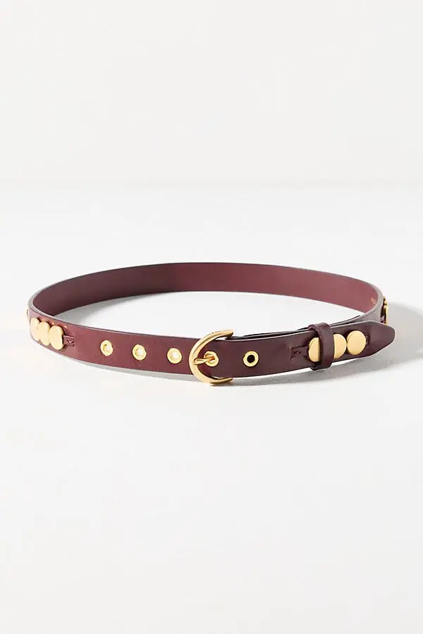 Rag & Bone Luna Studded Belt - Brown