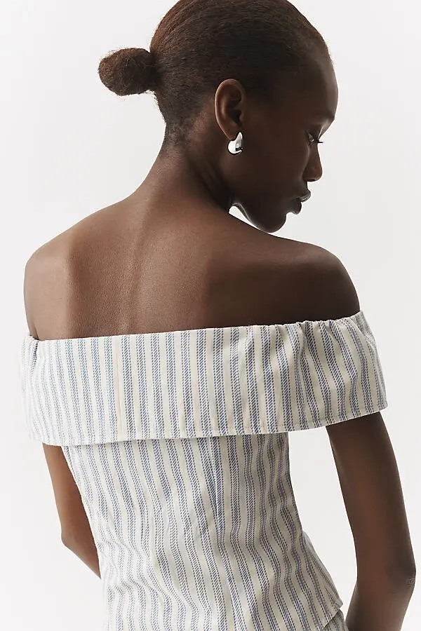 MUSE ASSEMBLY Cotton Off-the-shoulder Top