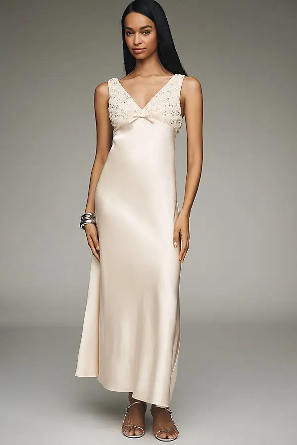 Saylor Serefina V-neck Maxi Dress