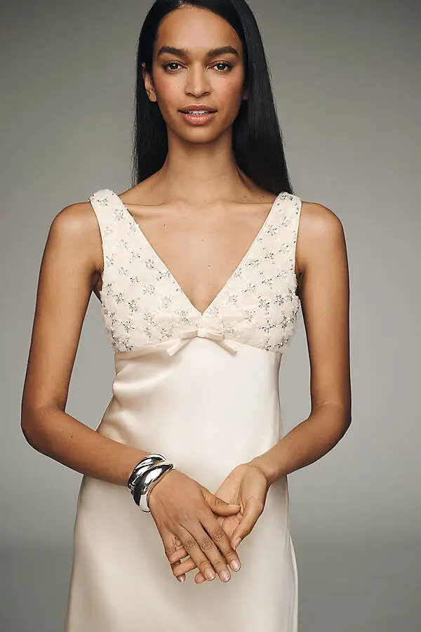 Saylor Serefina V-neck Maxi Dress