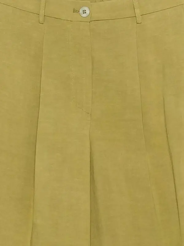 MERCI Pleated Wide Leg Trousers