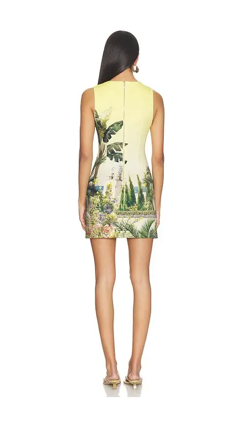 Alice + Olivia Wynell Fitted Mini Dress