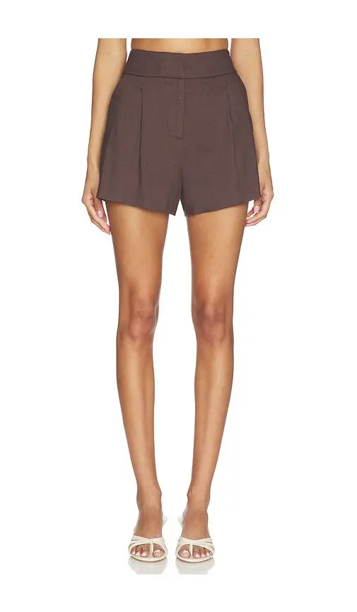 Veronica Beard Haina Short - Brown