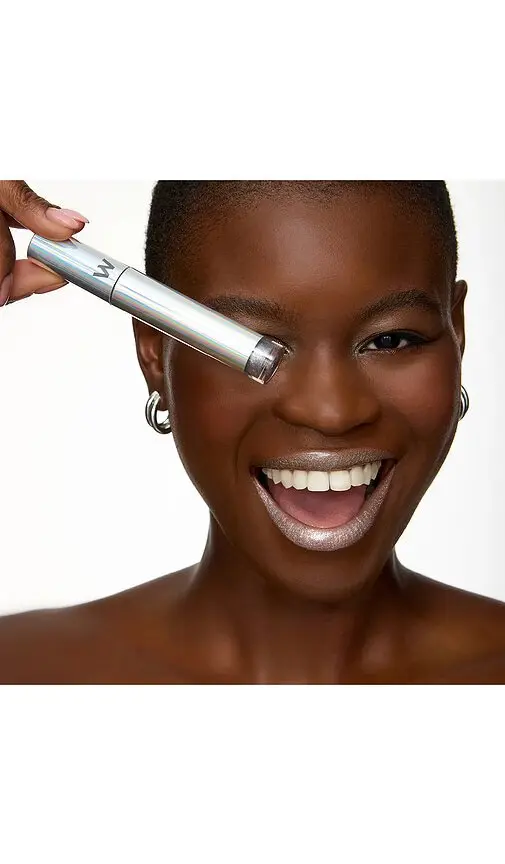 WONDERSKIN Wonder Blading Top Gloss - Silver Glitter