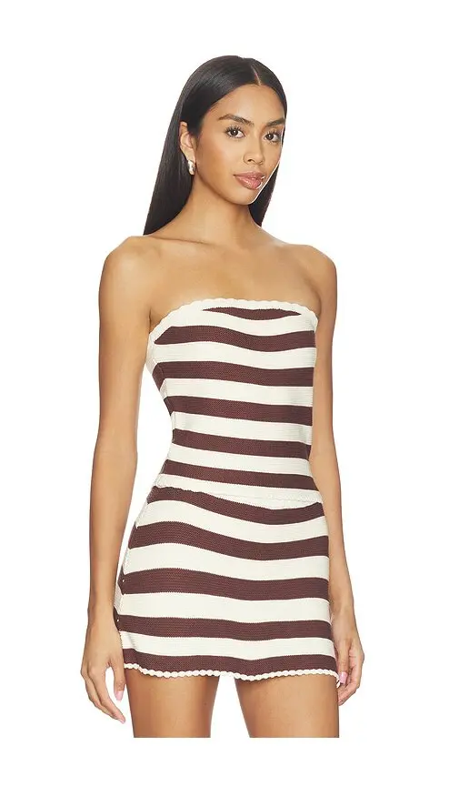 Solid & Striped The Celeste Tube Top - Truffle