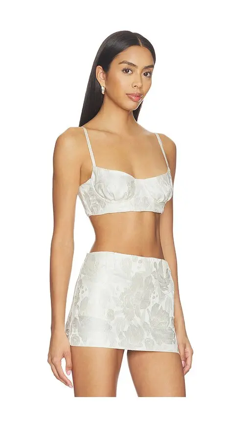 MILKWHITE Bralette Top