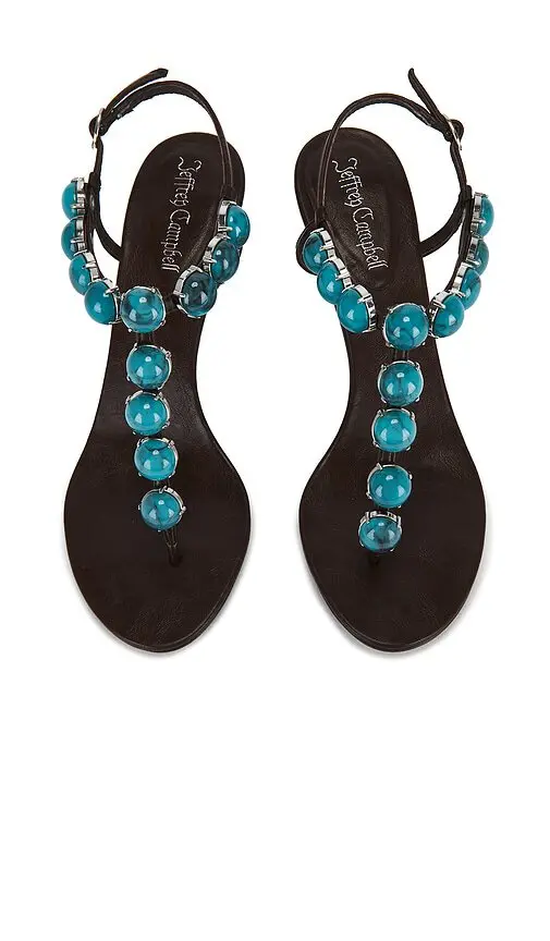 Jeffrey Campbell Gemstone Embellished Sandal