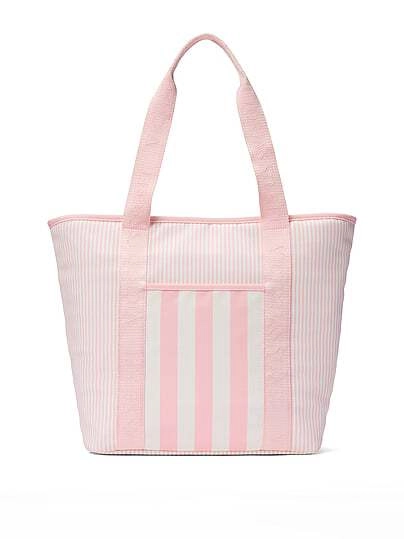 Victoria's Secret Heritage Stripe Cooler Tote Bag - Print