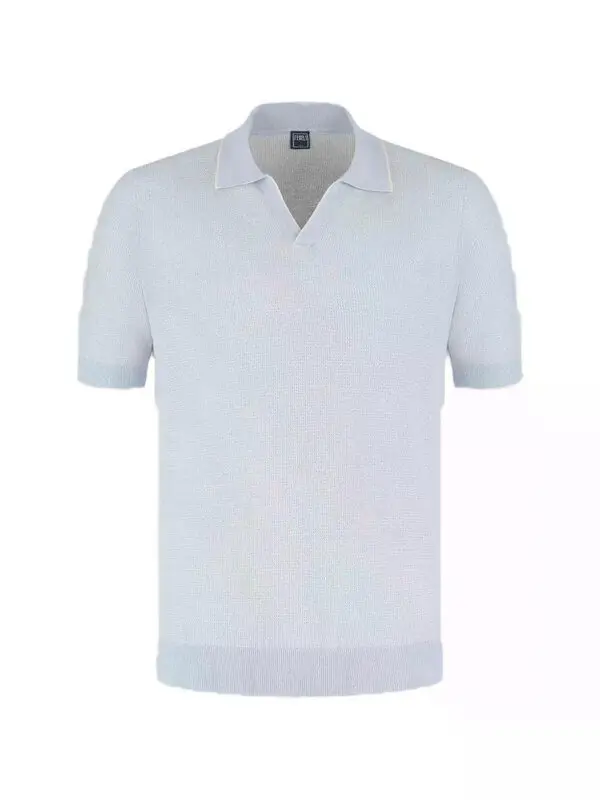 Fedeli Knitted V-neck T-shirt
