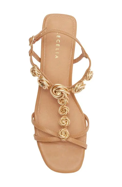 CECILIA NEW YORK Abbot T-strap Sandal