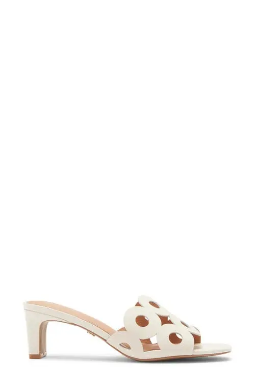 CECILIA NEW YORK Belmont Cutout Slide Sandal - Bone