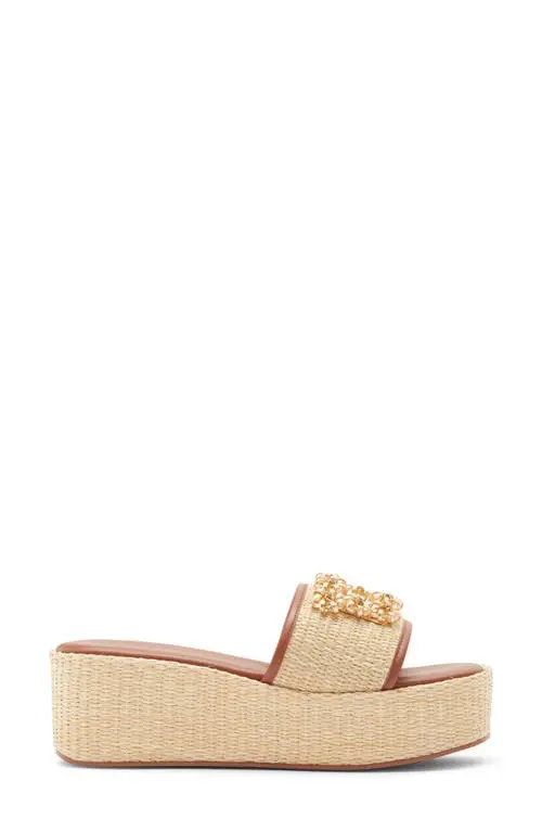 CECILIA NEW YORK Generous Platform Wedge Sandal