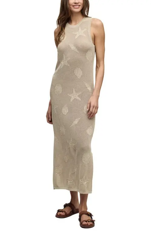 Barefoot Dreams Open Stitch Cotton Maxi Dress