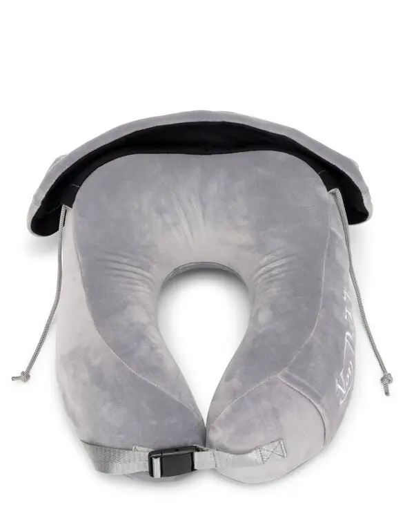 VON DUTCH Eyeconic Hooded Travel Neck Pillow
