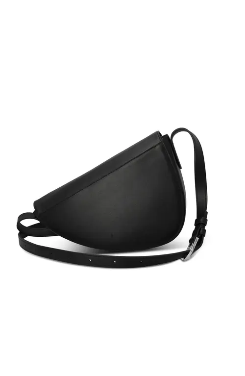KAAI Rebel Leather Crossbody Bag - Black