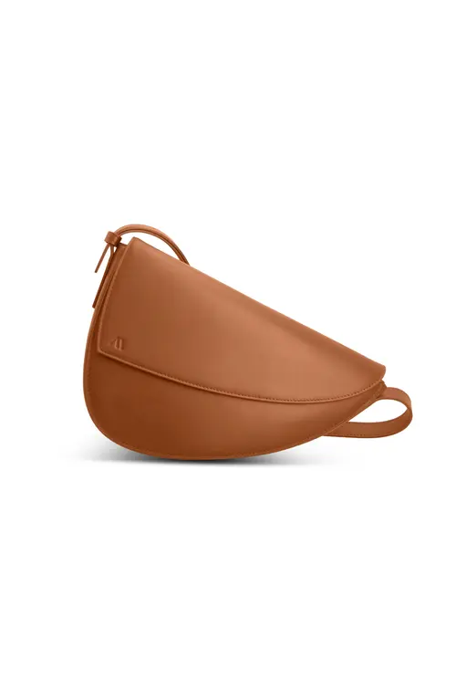 KAAI Rebel Leather Crossbody Bag - Cognac